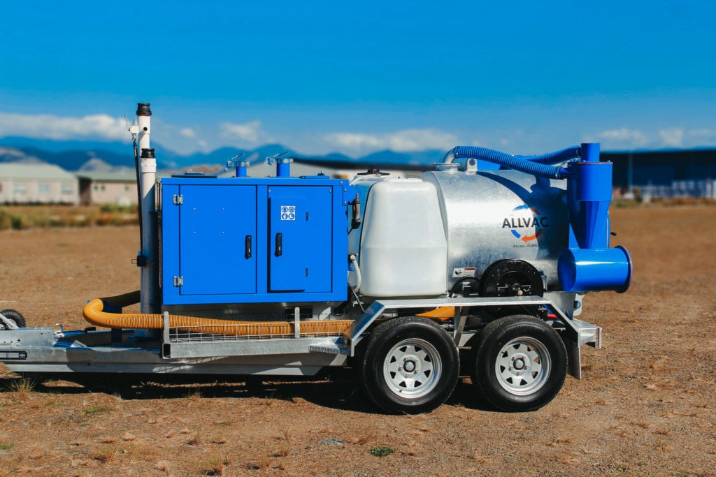 Allvac® AV850 on Purpose Built Trailer | Waimea Group NZ Ltd