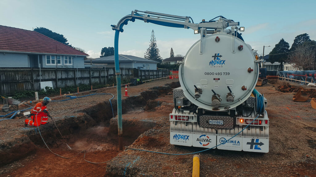 Seen in action: Hydrex working in Auckland with their Allvac® AV7000H ...