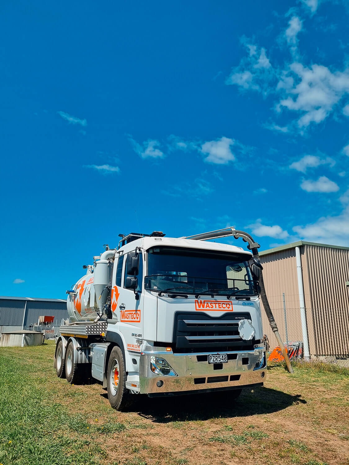 Seen in action: WasteCo with their Allvac® AV7000H | Waimea Group NZ Ltd