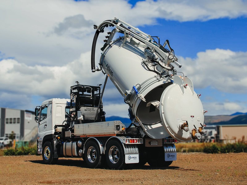 Allvac® AV7000H Hydro Excavator on Hino FS2632 | Waimea Group NZ Ltd